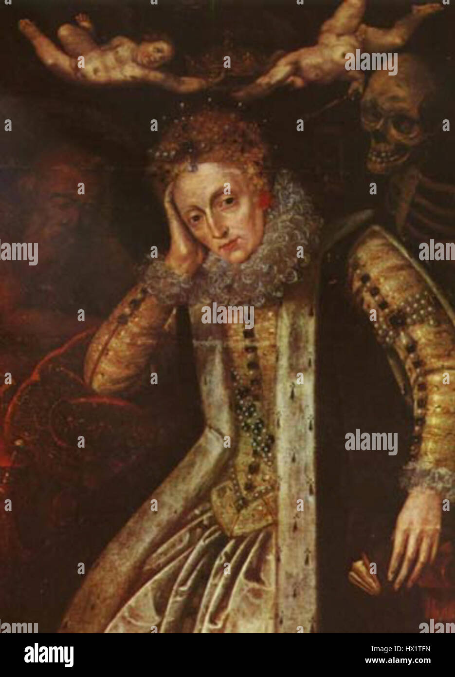 'Elizabeth I Allegorical Po' likely refers to an allegorical ...
