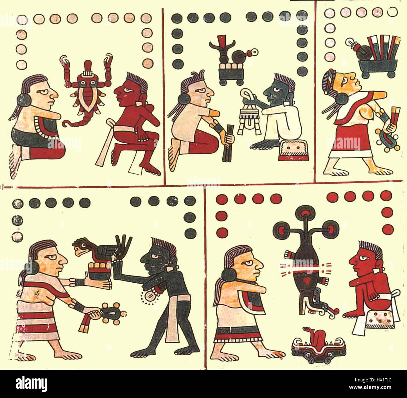 The Codex Laud is an ancient Mesoamerican manuscript that presents ...