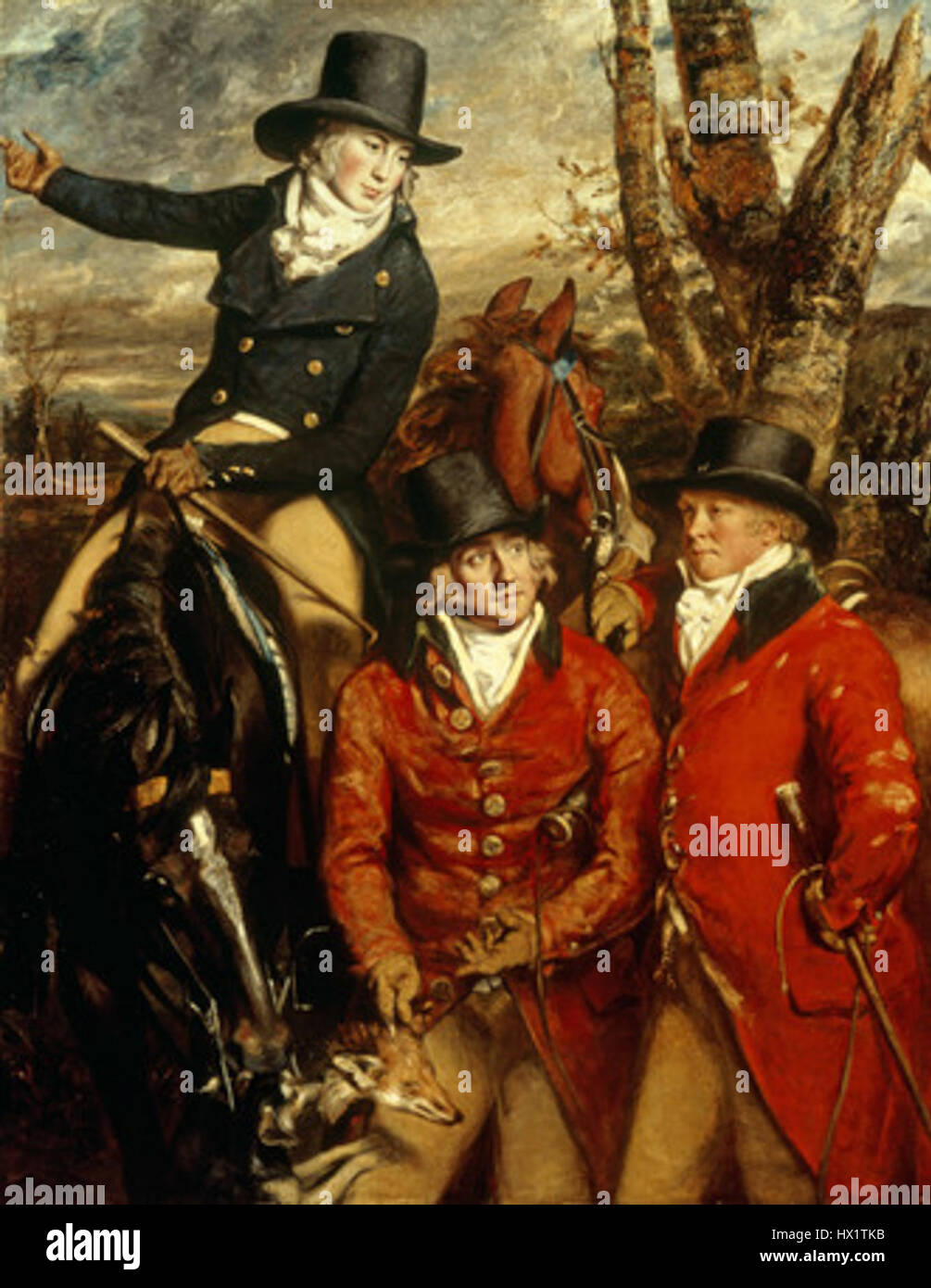 Daniel Gardner Sir William Stock Photo - Alamy