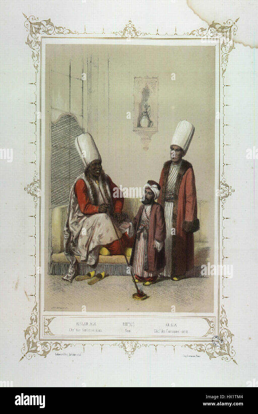Jean Brindisi's 'Coloured Illustrations of Ottomans' (1855) features ...