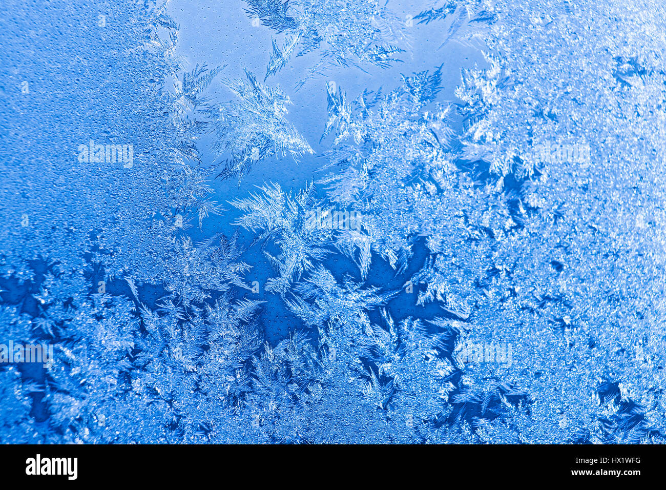Frosted designs on glass Stock Photo - Alamy