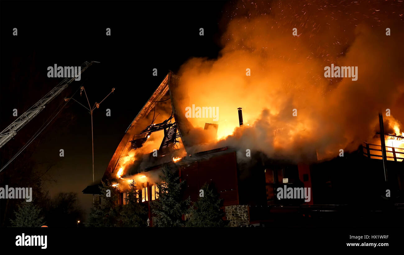 Fire. Blaze Inferno conflagration and combustion Stock Photo - Alamy