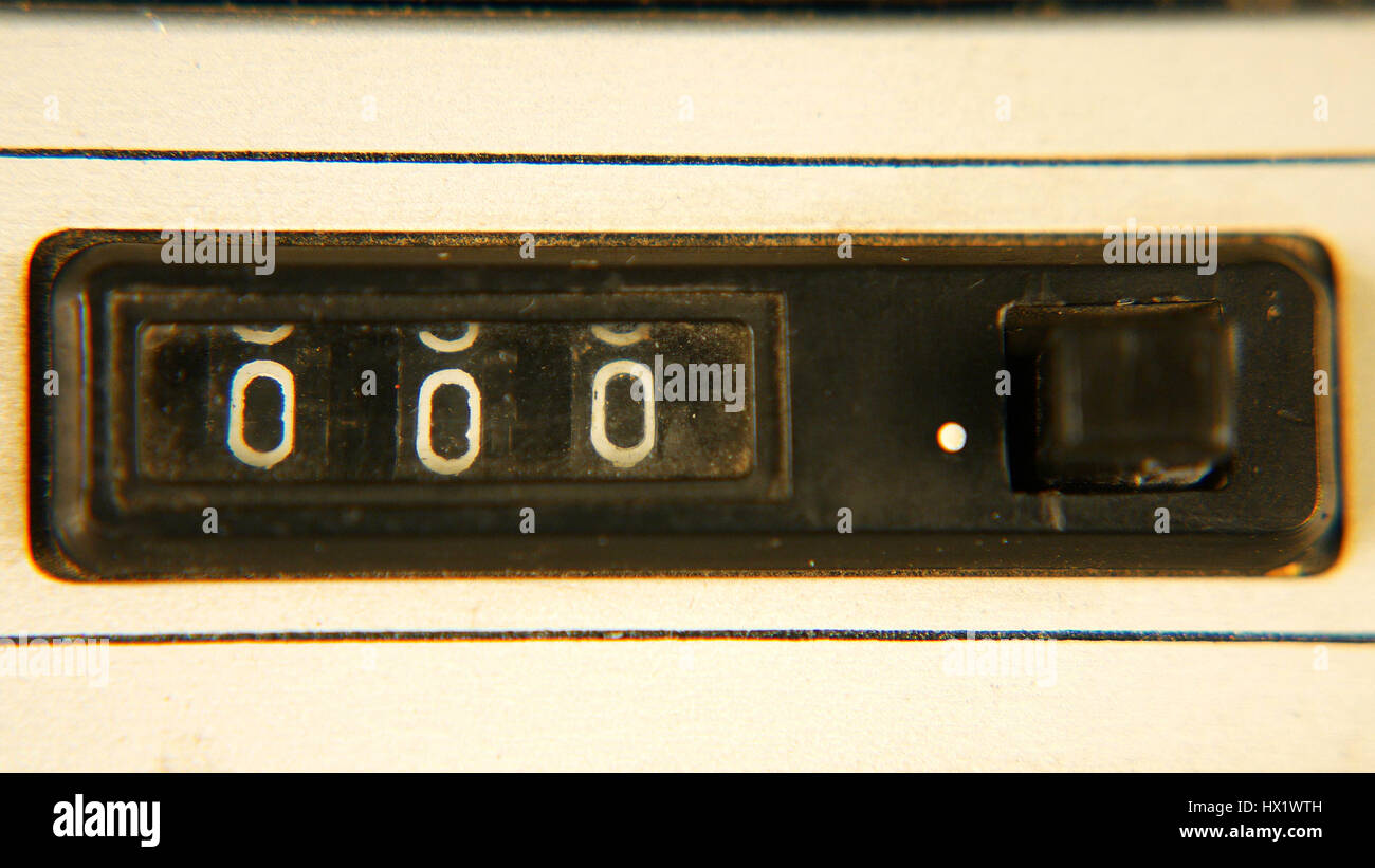 Mechanical counter hi-res stock photography and images - Alamy