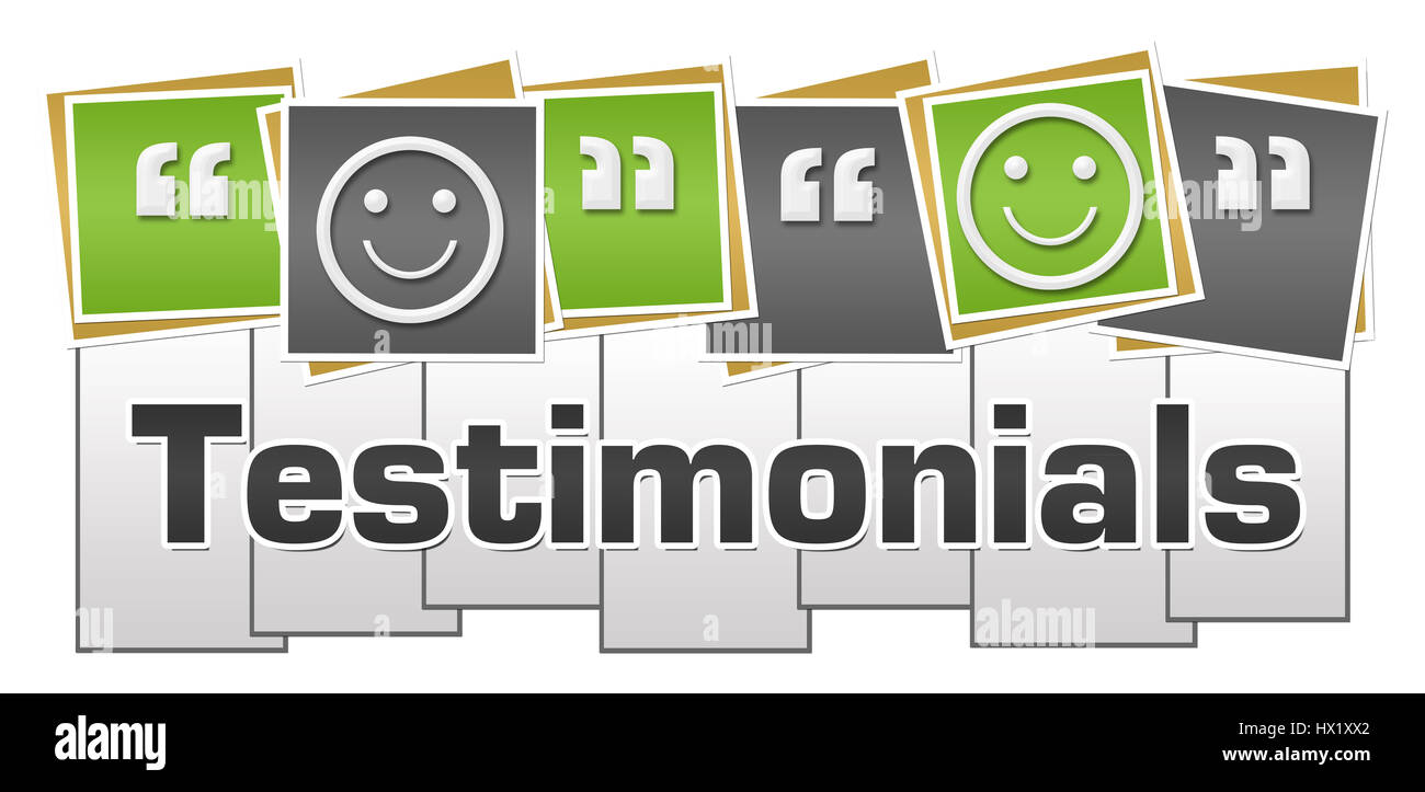 Positive testimonials hi-res stock photography and images - Alamy
