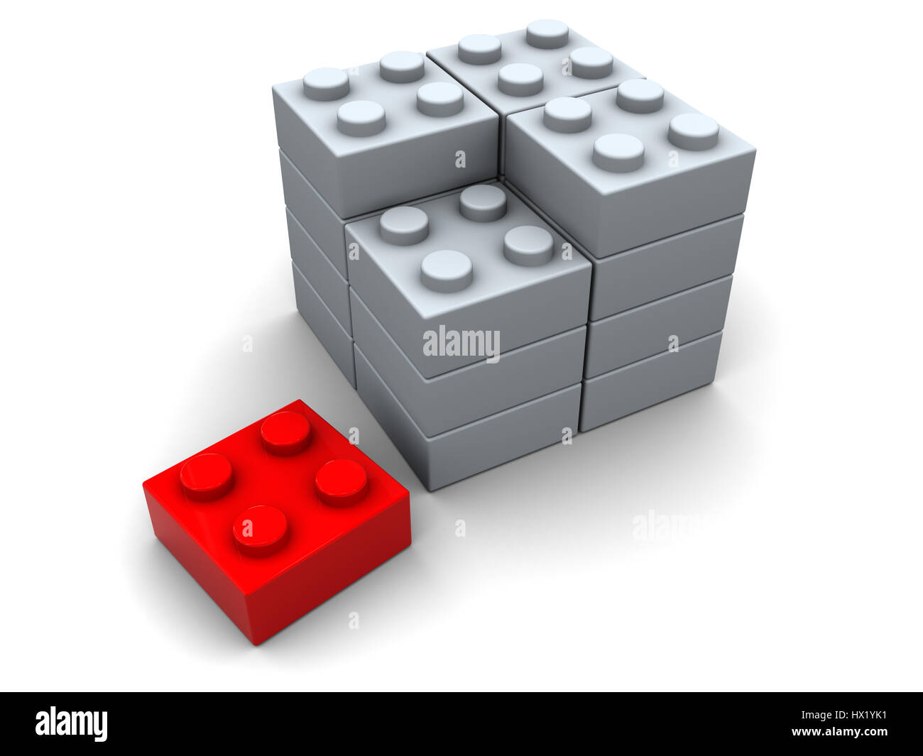 3d block pattern Cut Out Stock Images & Pictures - Alamy