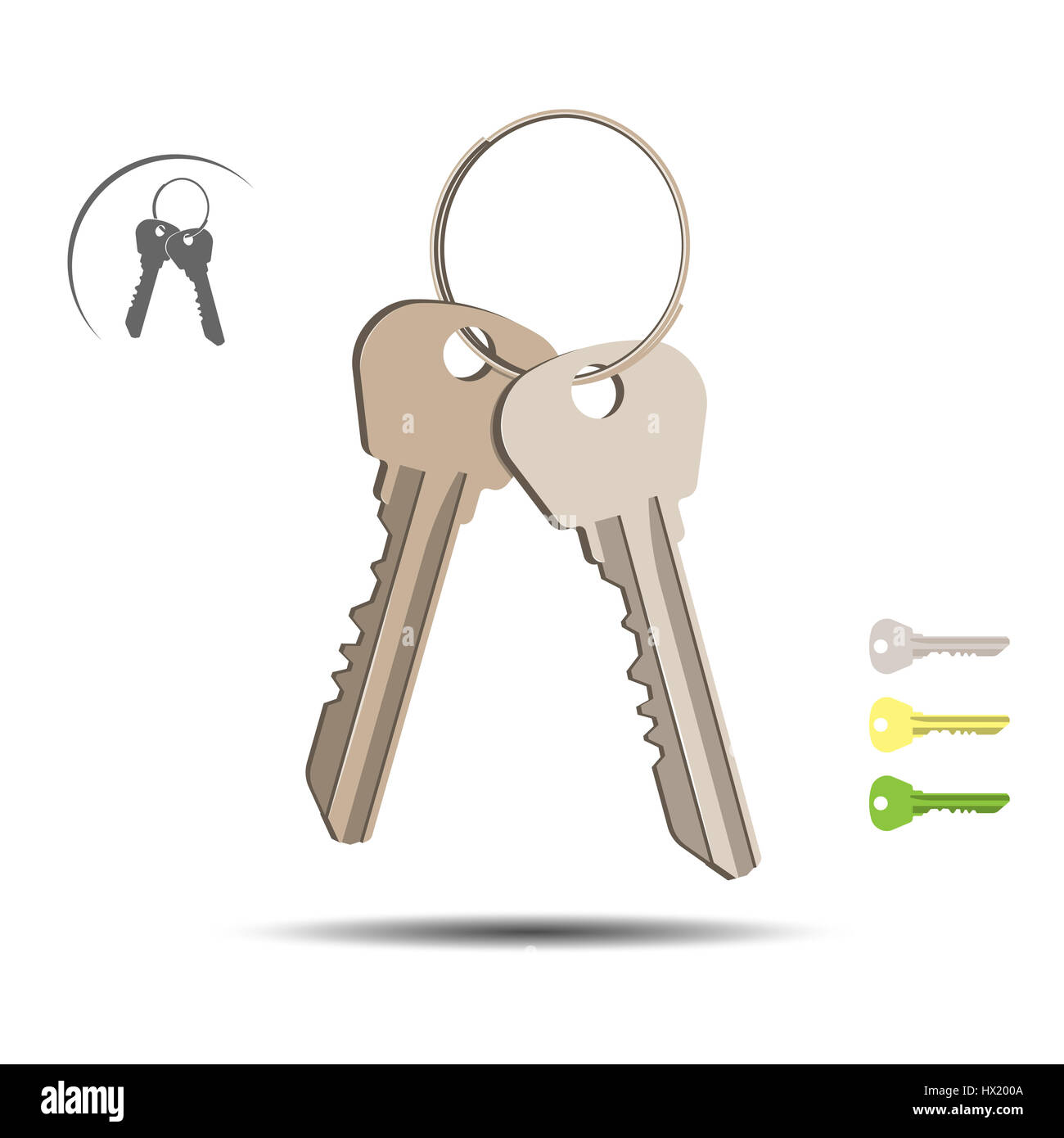 Bunch Of Keys Clipart