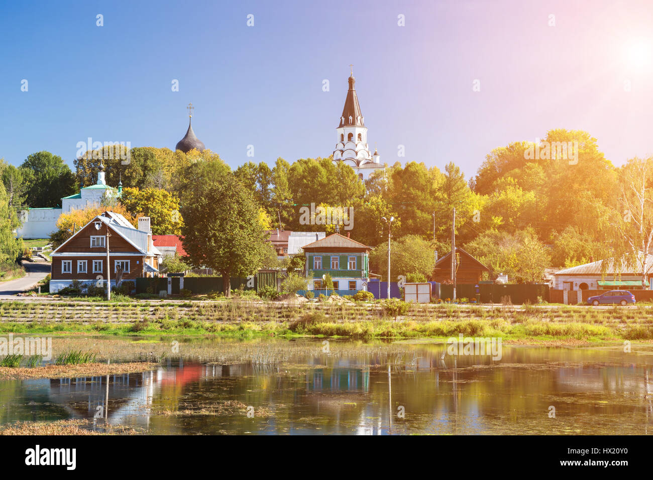 Alexandrovskaya Sloboda in Alexandrov, Russia. It served as the capital ...