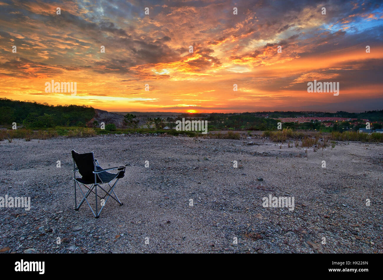 Epic sunset drive hi-res stock photography and images - Alamy