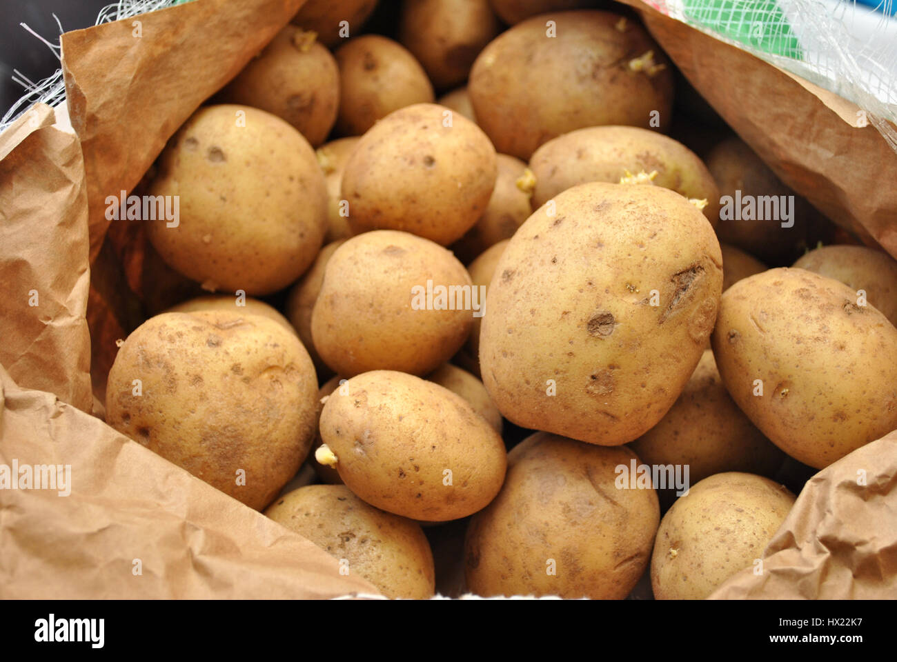 Bagged potato hi-res stock photography and images - Alamy