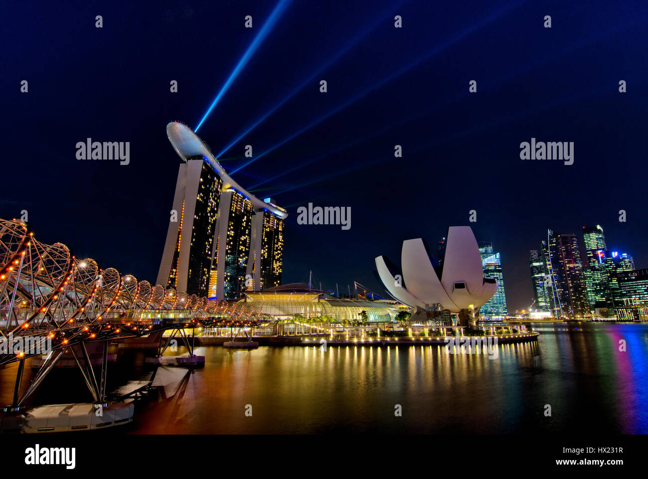 Beautiful KLCC City Skyline Stock Photo - Alamy