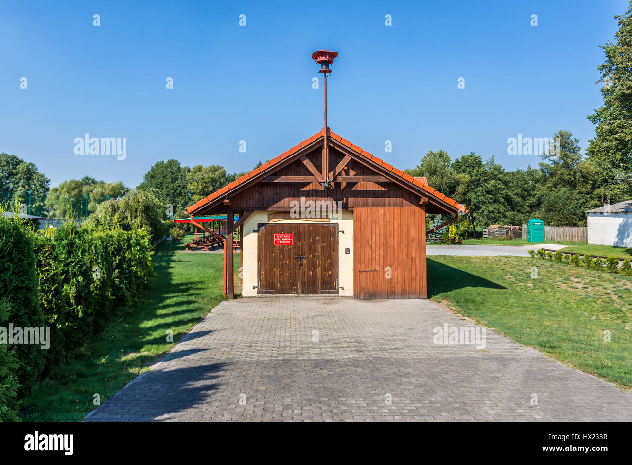 Small volunteer fire station hi-res stock photography and images - Alamy