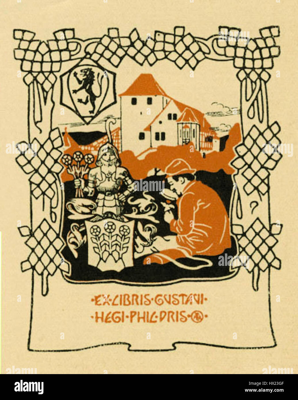 Gustav hegi hi-res stock photography and images - Alamy