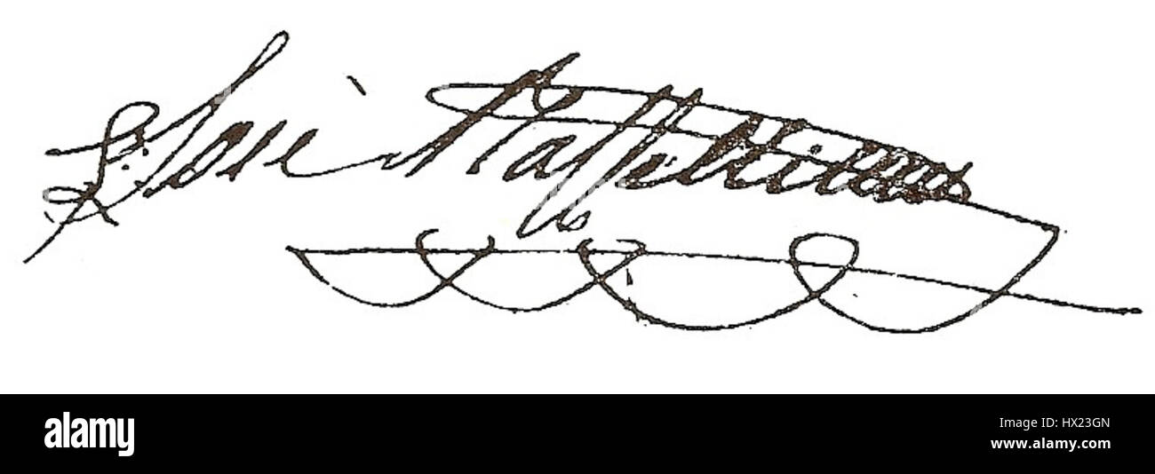 Jose Raffetti signature 2012 000 Stock Photo - Alamy