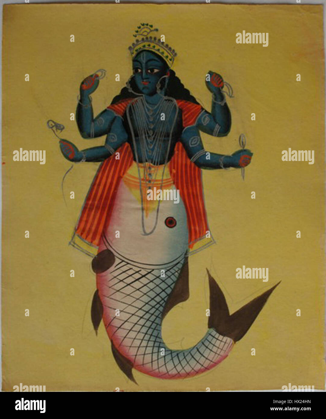 Kalighat Matsya avatar Stock Photo - Alamy