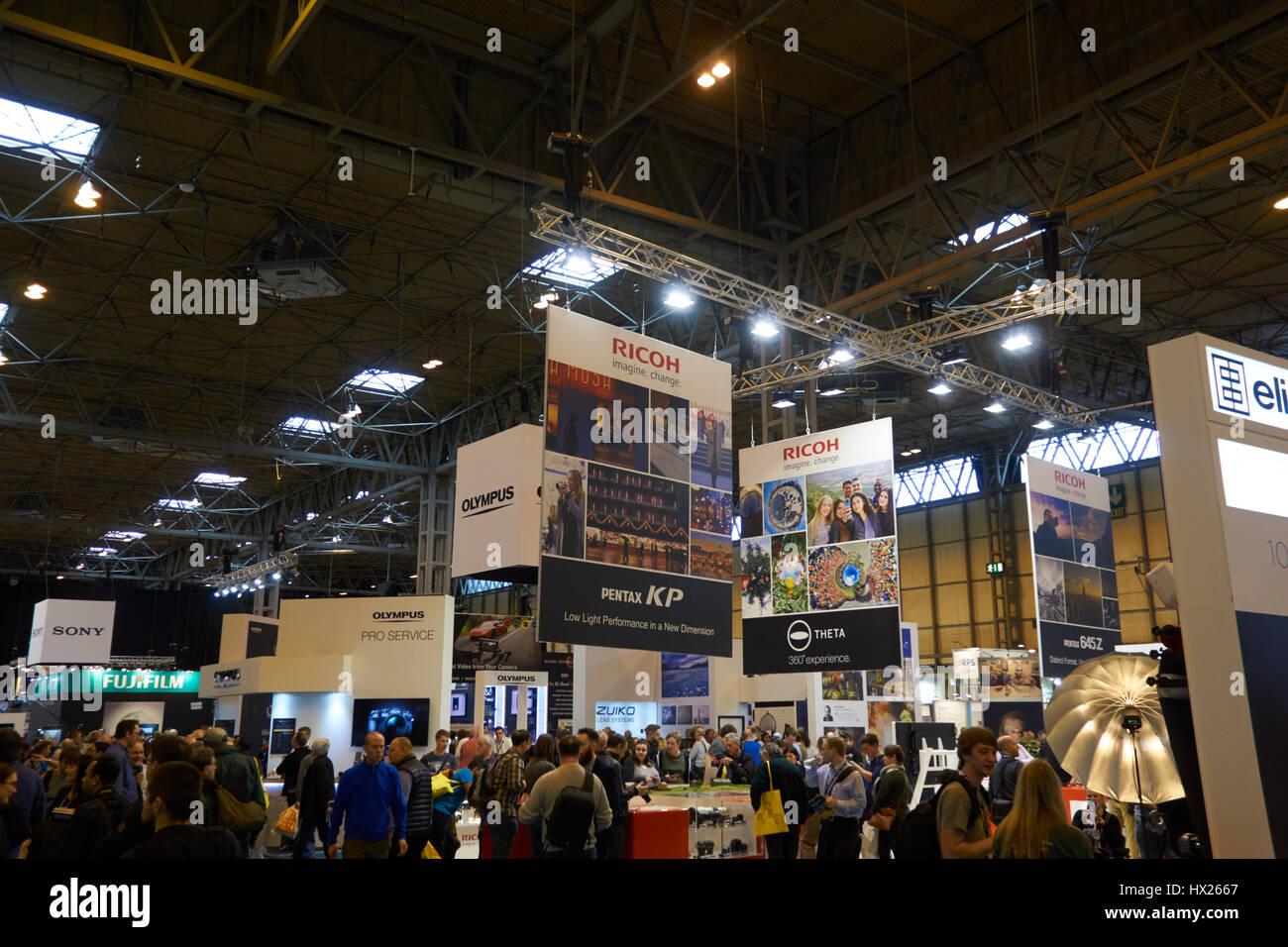 Inside The Photography Show at the NEC Birmingham UK Stock Photo - Alamy
