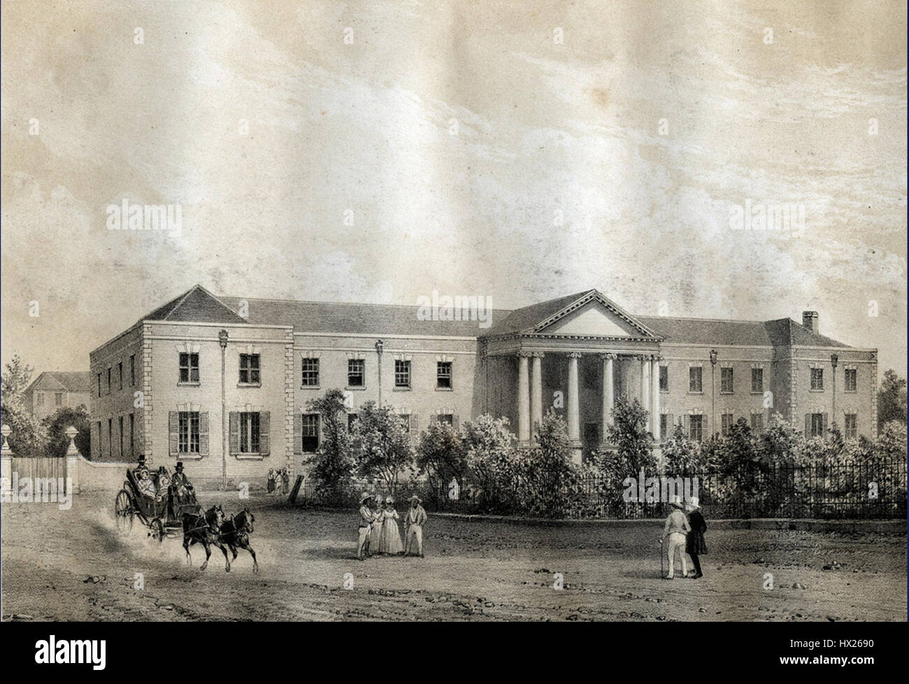 Kings house spanish town hi-res stock photography and images - Alamy