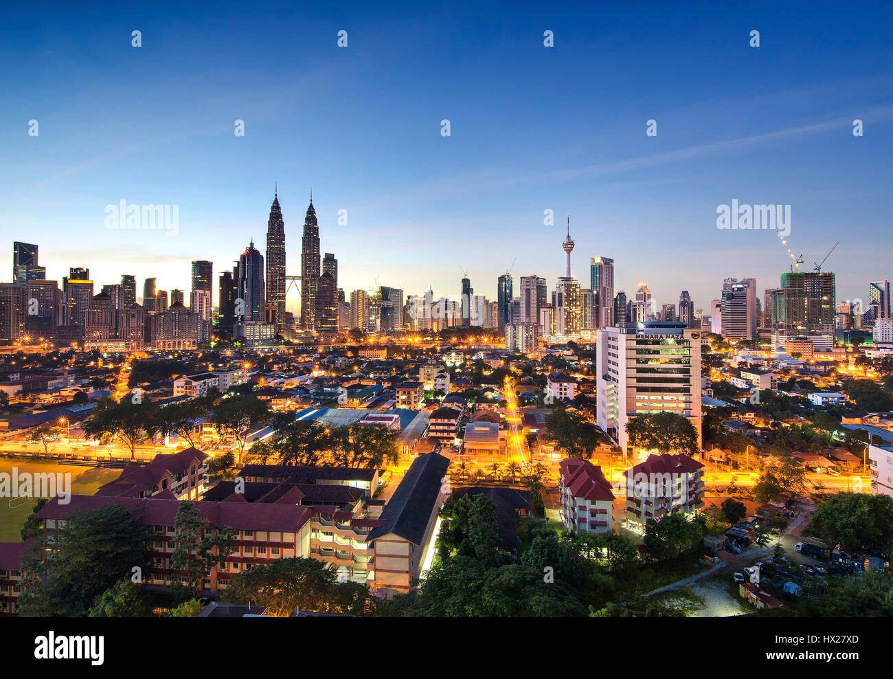 Kuala Lumpur City View Stock Photo - Alamy