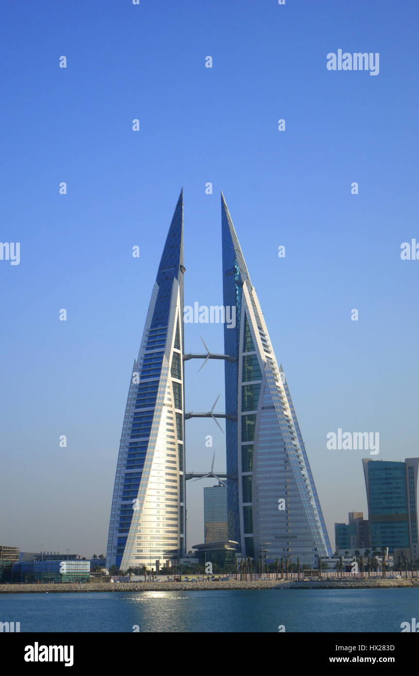 Bahrain world trade centre towers hi-res stock photography and images ...