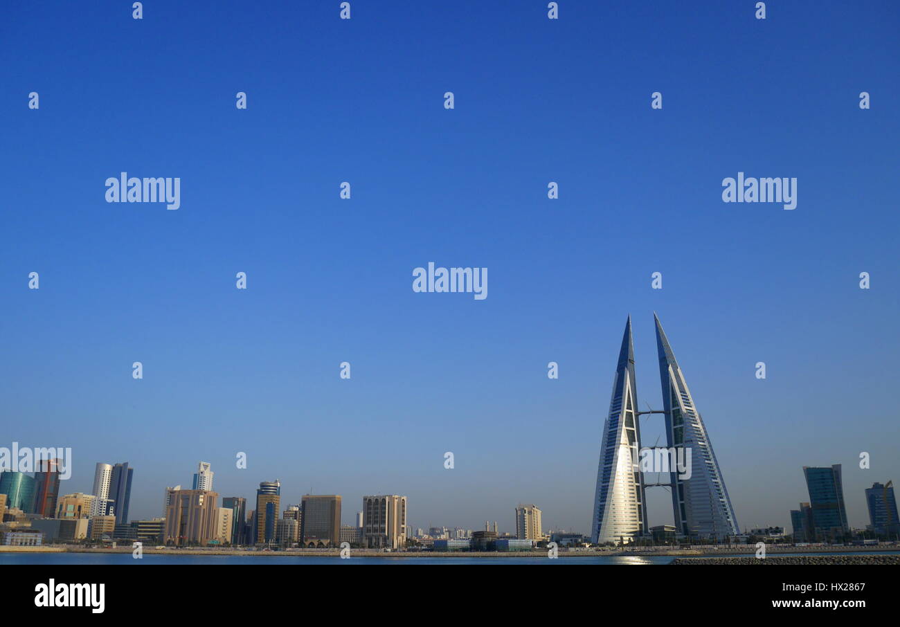 Bahrain world trade centre towers hi-res stock photography and images ...