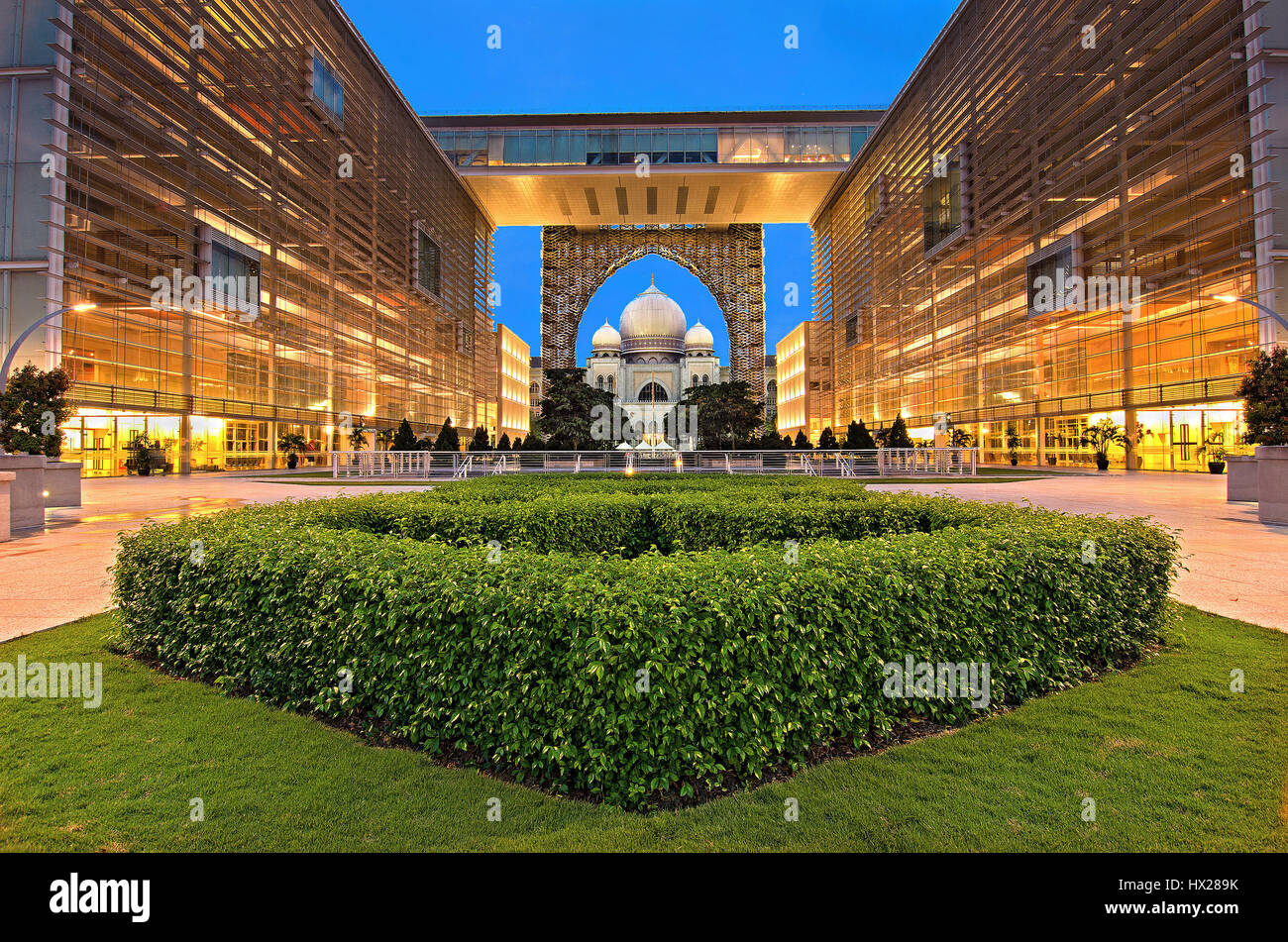 Beautiful Building At Putrajaya Malaysia Stock Photo - Alamy