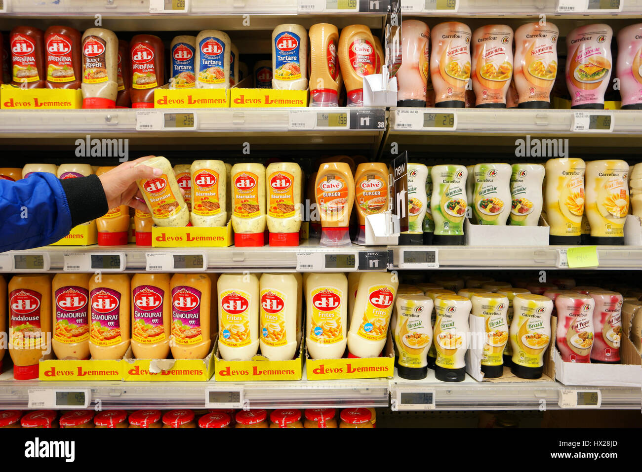 Assortment mustard in sauces hi-res stock photography and images - Alamy