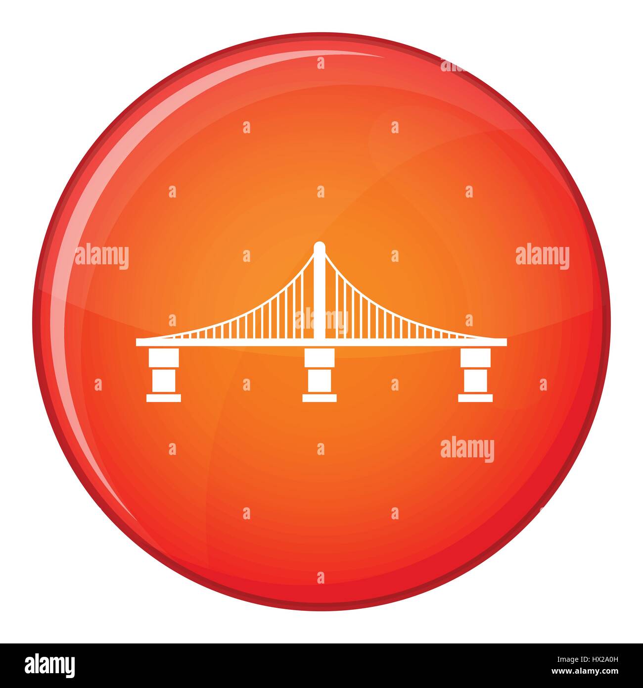 Long river bridge Cut Out Stock Images & Pictures - Alamy