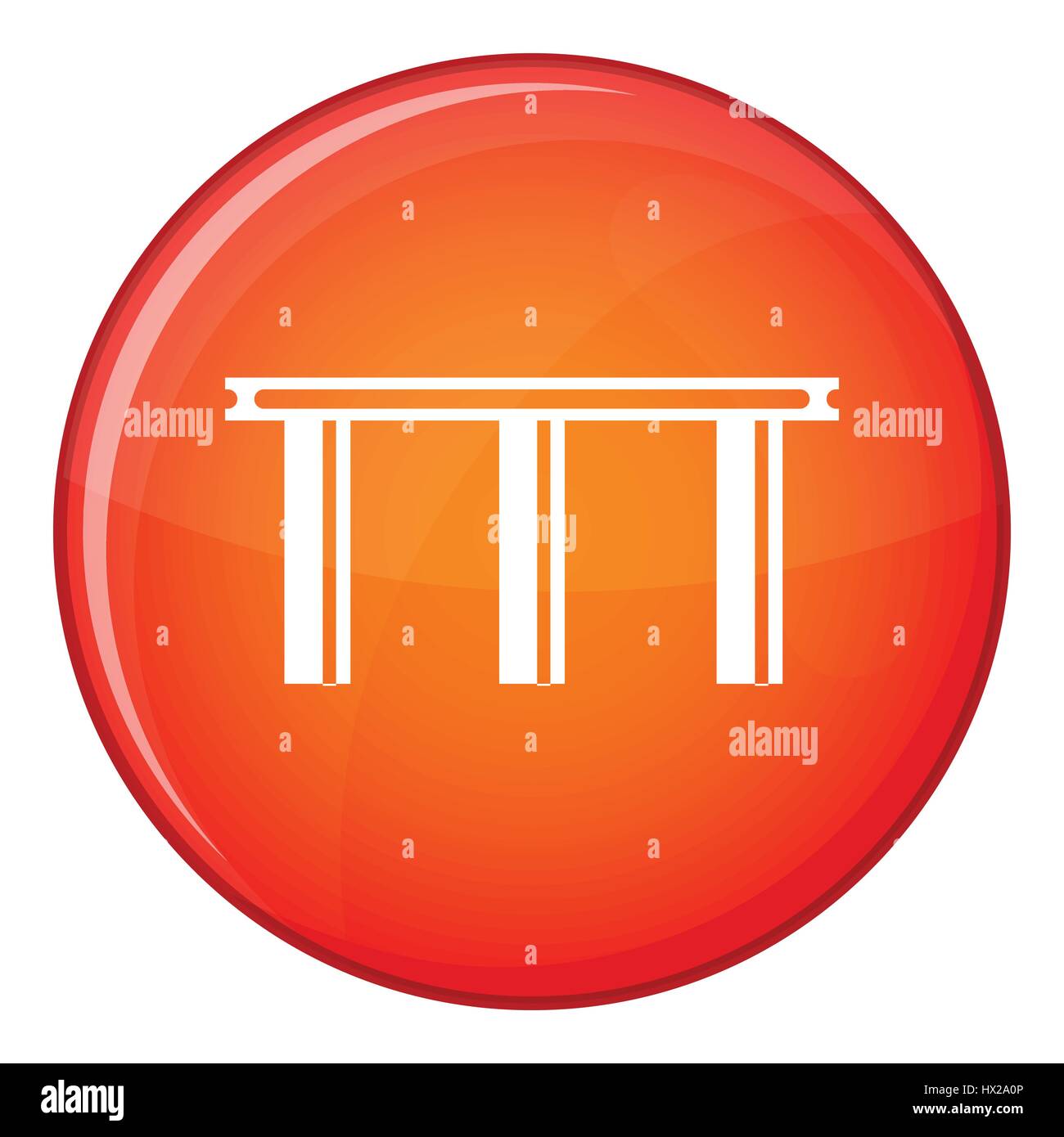 Long road bridge Cut Out Stock Images & Pictures - Alamy