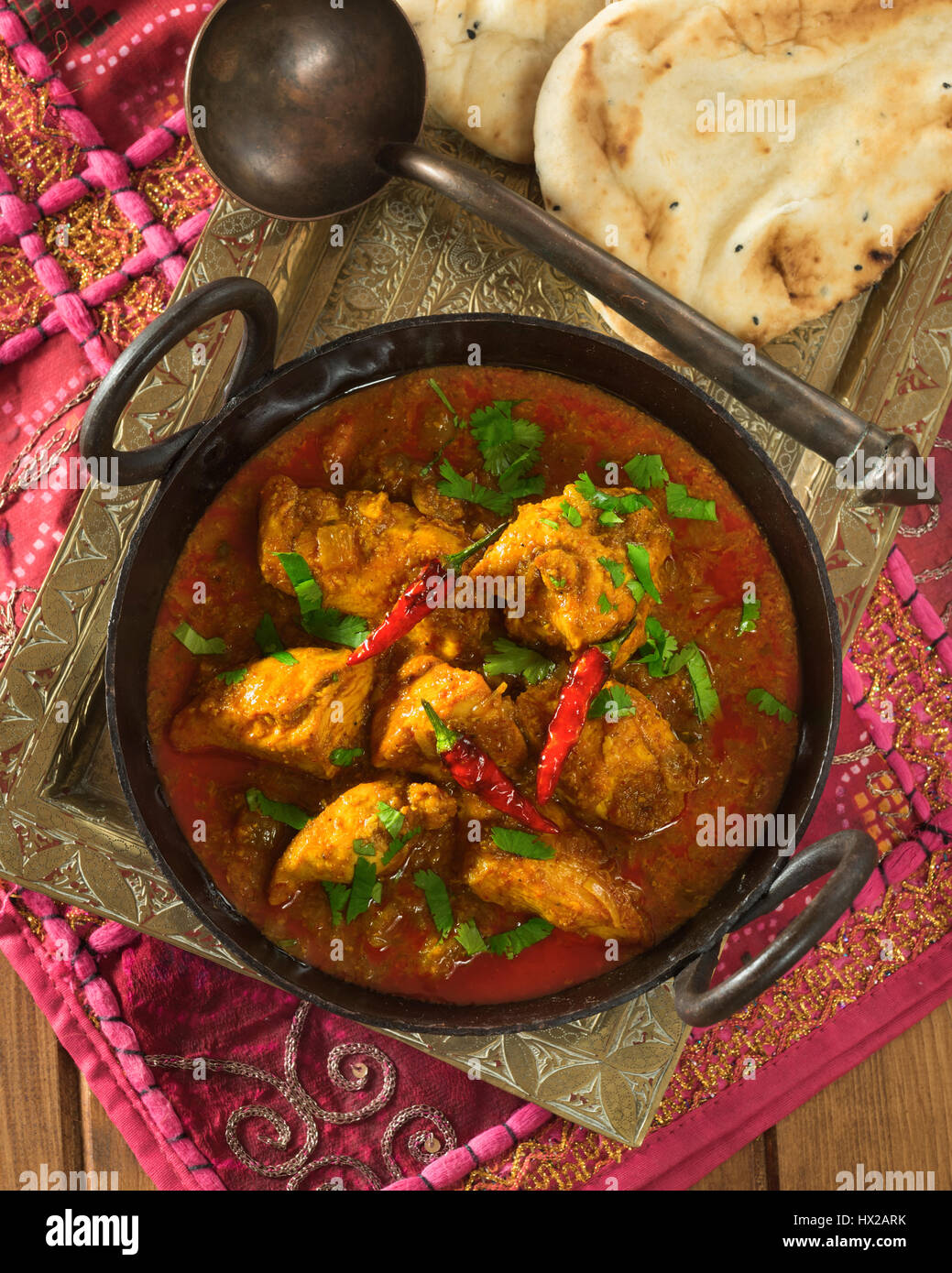 Chicken Kolhapuri. South West India Maharashtra Food Stock Photo - Alamy