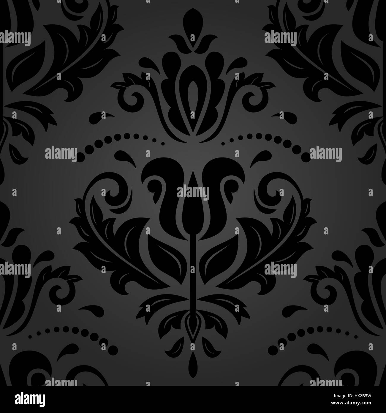 Seamless Baroque Pattern Stock Photo - Alamy