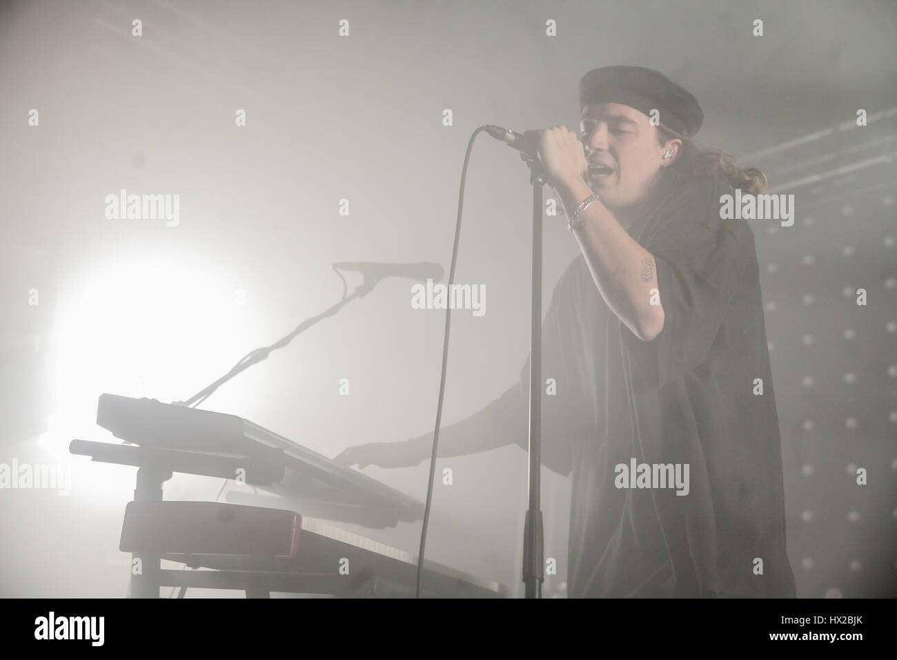 Lany performs live in Milan for the only Italian date. (Photo by ...