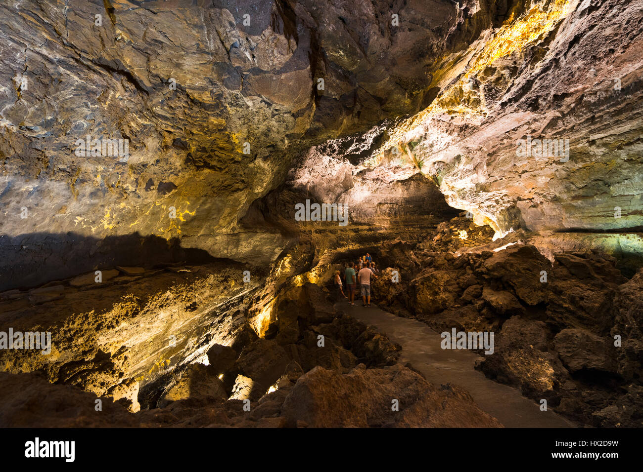 Cueva de los Verdes, a subterranean volcano crater is worth to visit a ...