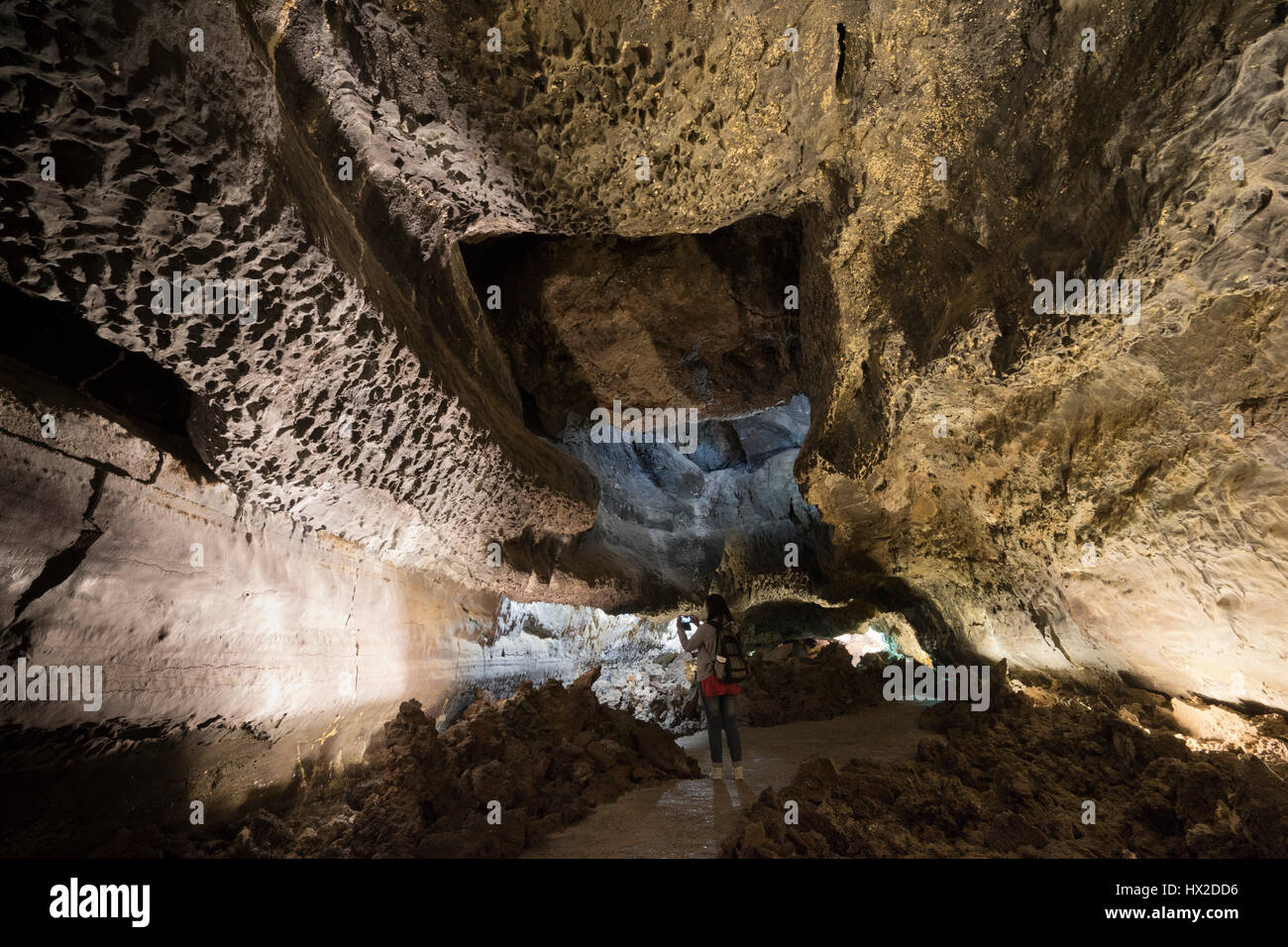 Cueva de los Verdes, a subterranean volcano crater is worth to visit a ...