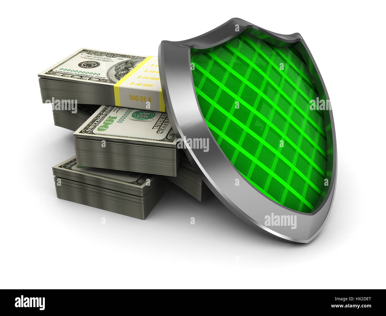 Money shield sign Cut Out Stock Images & Pictures - Alamy