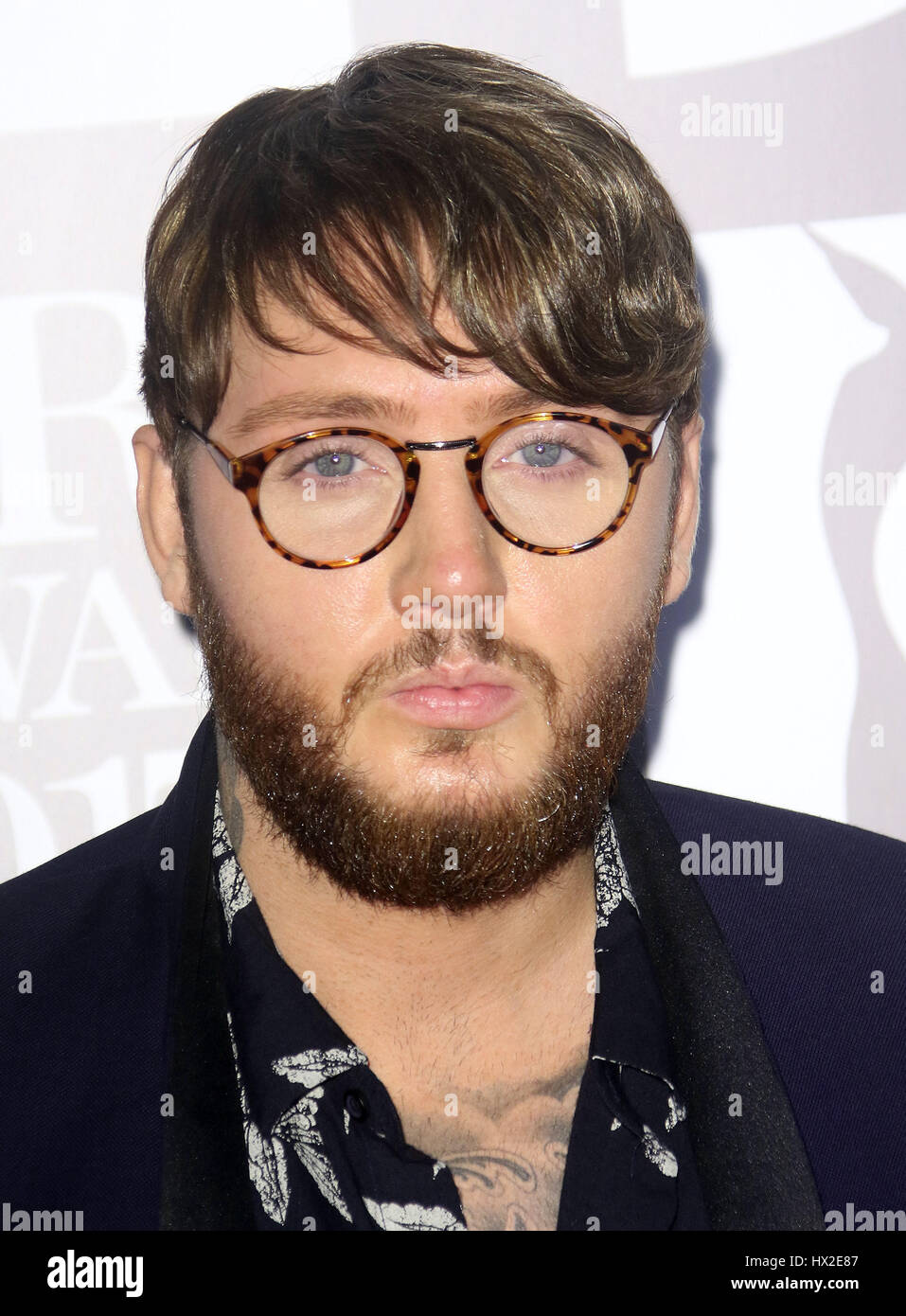 Feb 22, 2017 - James Arthur attending The BRIT Awards 2017 at The O2 ...