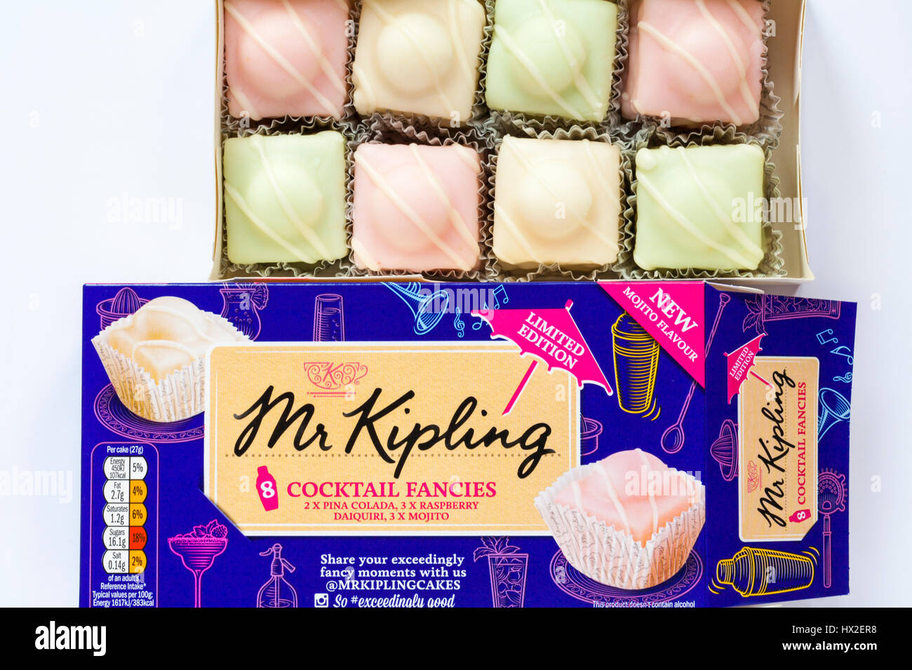 Mr kipling cocktail fancies hi-res stock photography and images - Alamy
