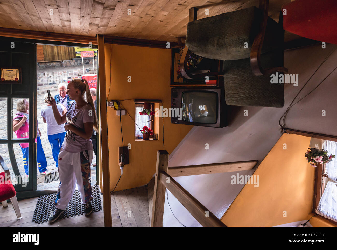 Inside the Upside-Down House in Centre for Education and Regional ...