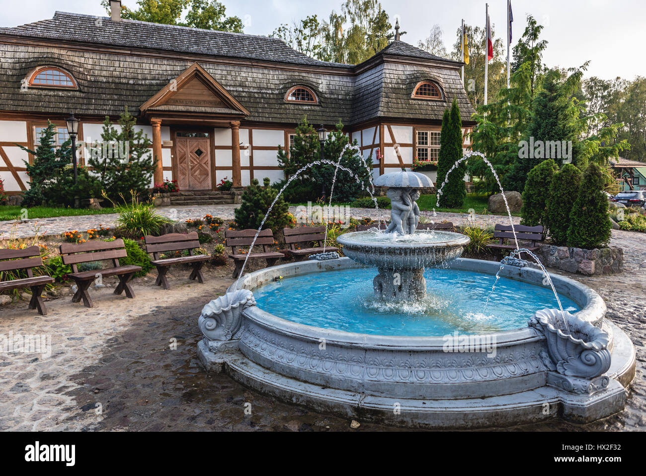 Replica of a manor house from Salino town in Centre for Education and ...