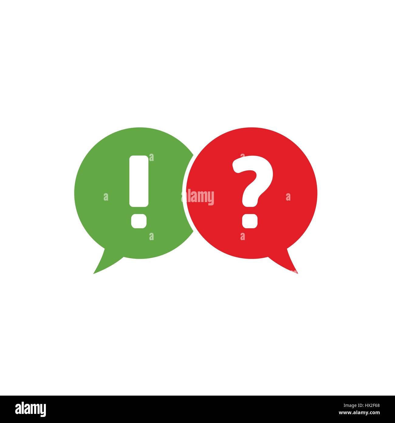 Questions answers symbol concept Cut Out Stock Images & Pictures - Alamy