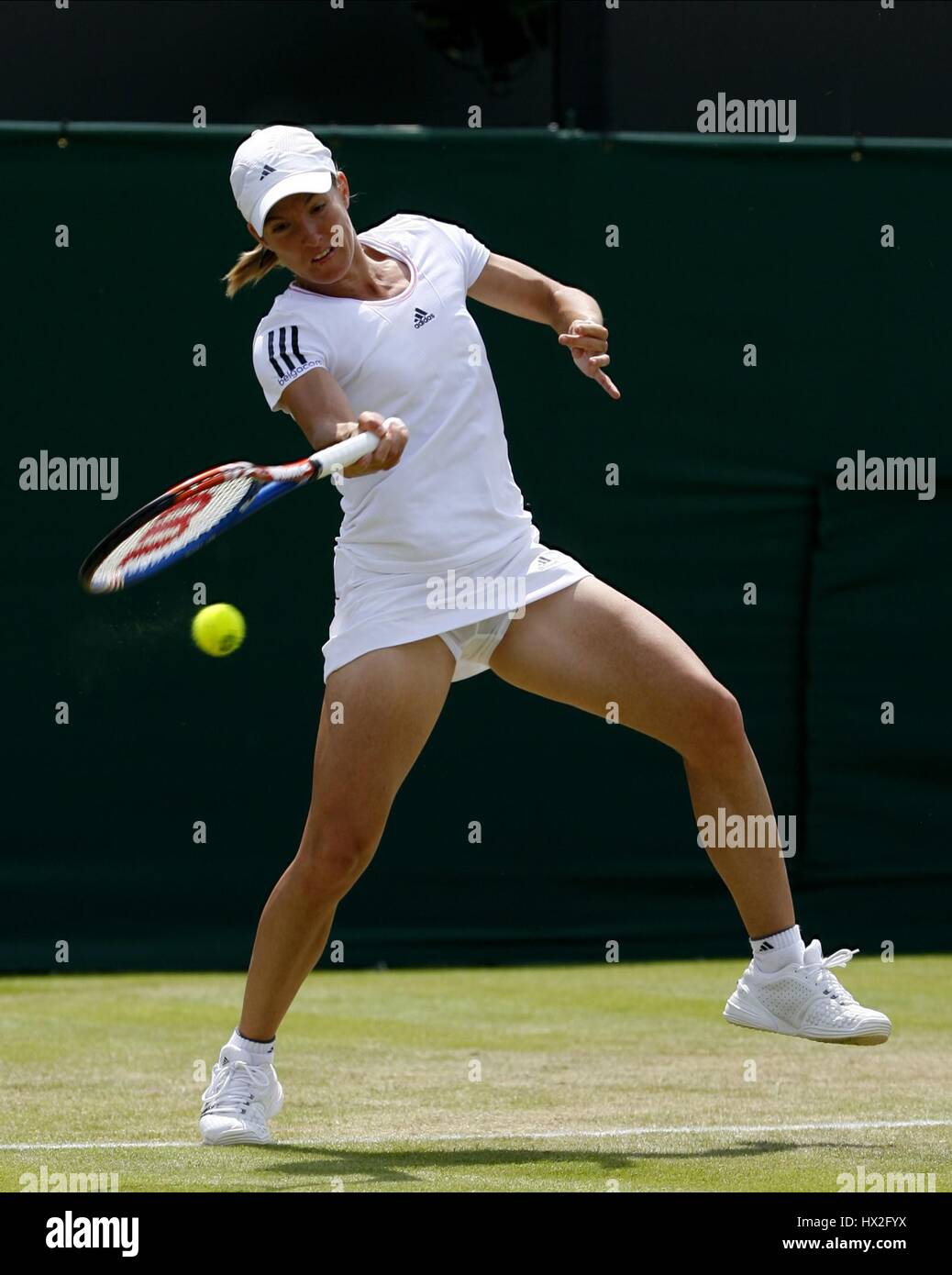 JUSTINE HENIN BELGIUM BELGIUM WIMBLEDON LONDON ENGLAND 23 June 2010 ...