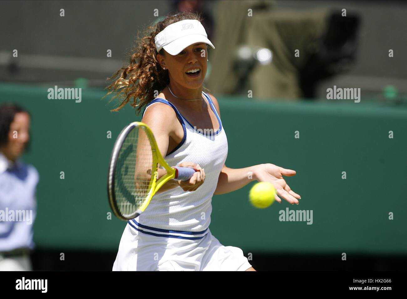 MICHELLE LARCHER DE BRITO PORTUGAL PORTUGAL WIMBLEDON LONDON ENGLAND 22 ...