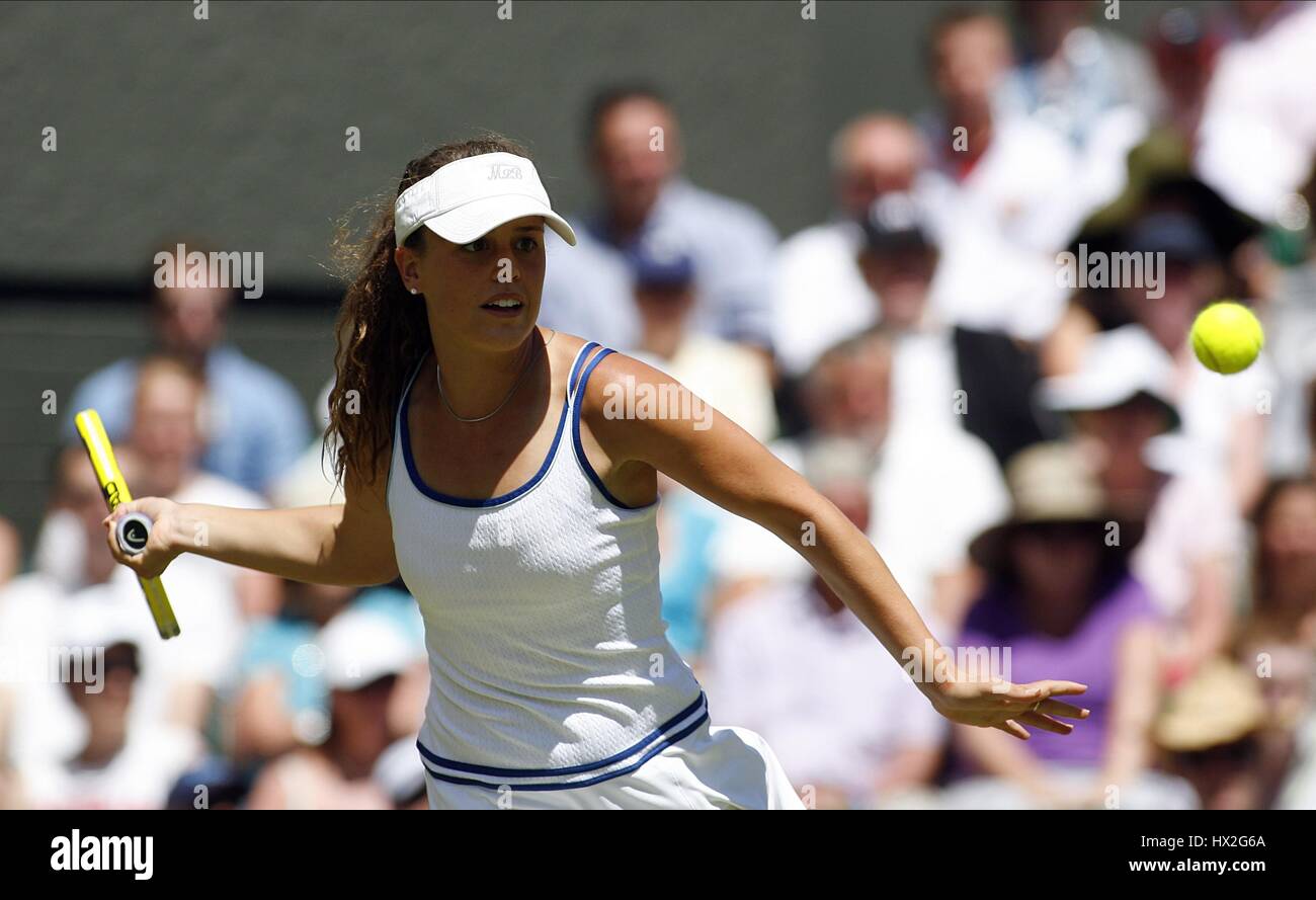 MICHELLE LARCHER DE BRITO PORTUGAL PORTUGAL WIMBLEDON LONDON ENGLAND 22 ...