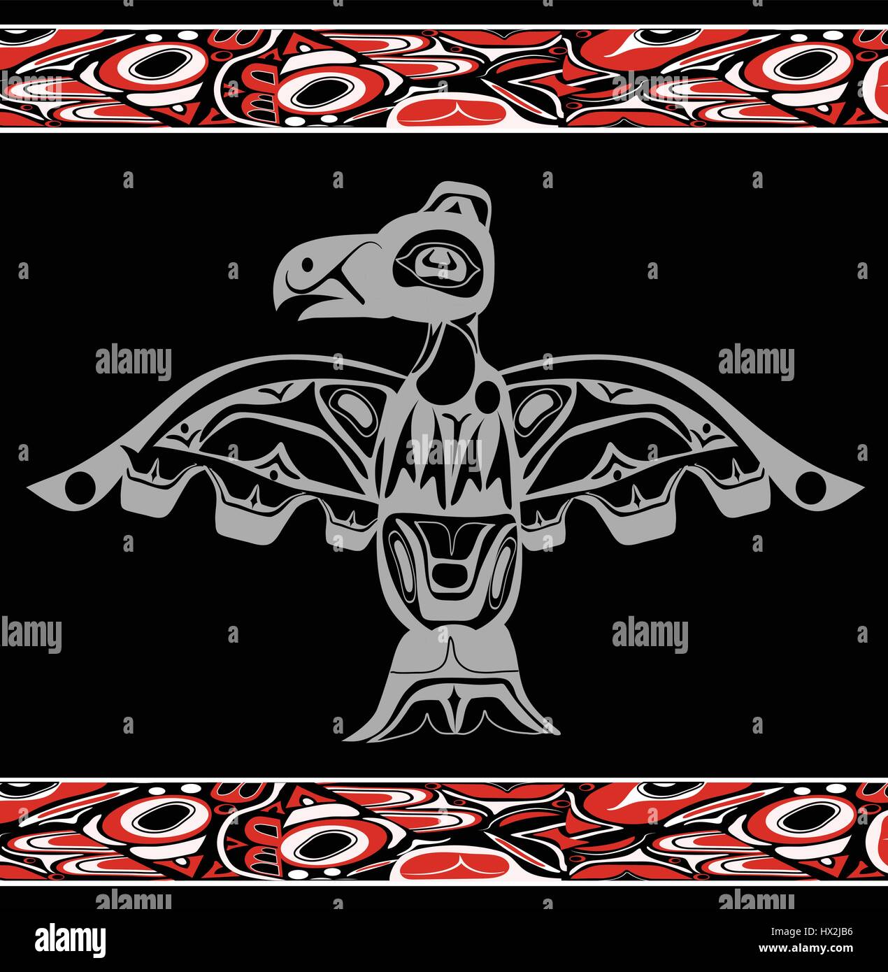 Canadian Indian Symbol Bird High Resolution Stock Photography and ...