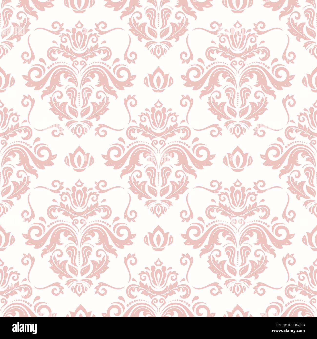 Seamless Baroque Pattern Stock Photo - Alamy