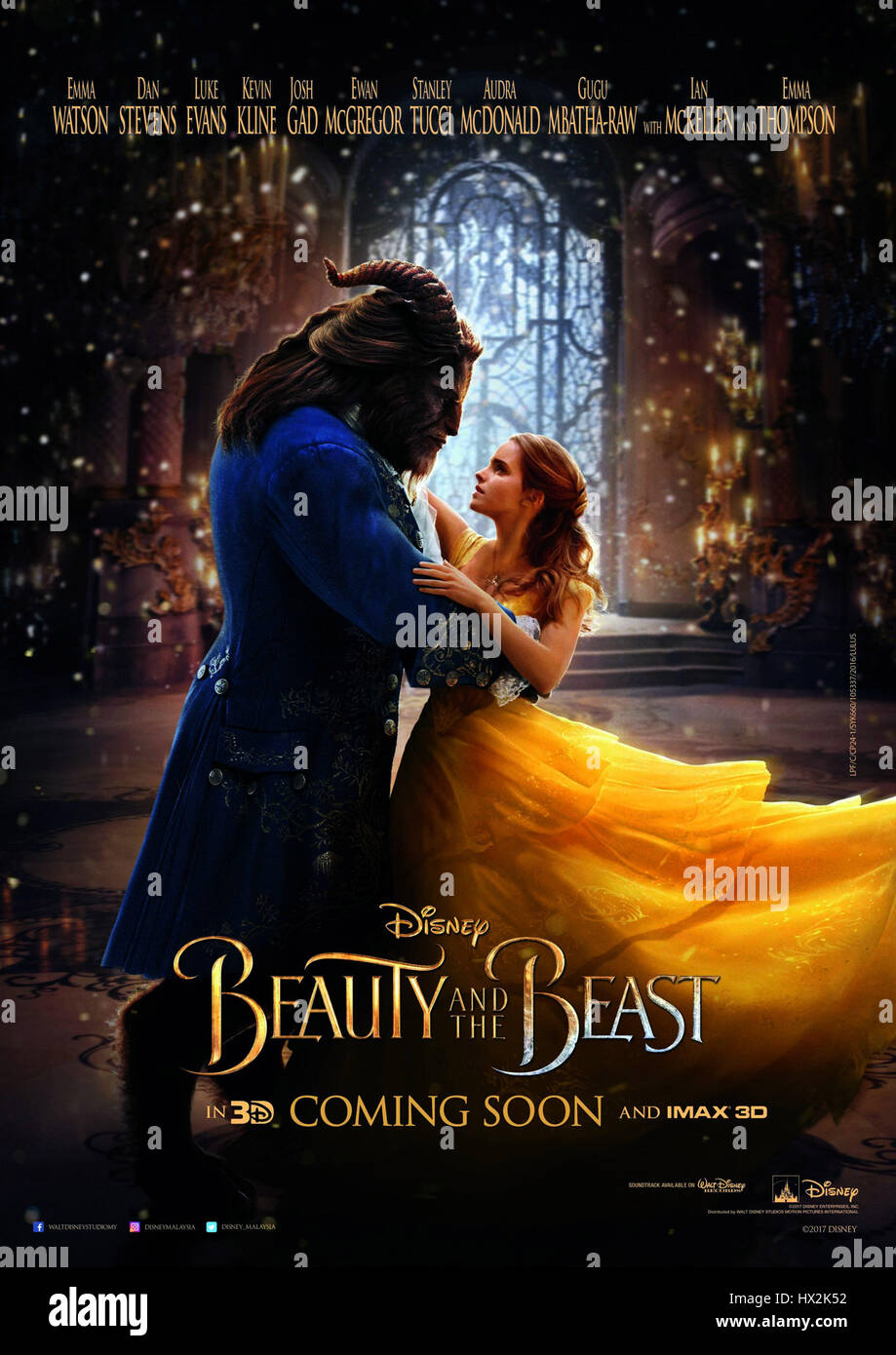 Beauty Beast Disney Movie Stock Photos & Beauty Beast Disney Movie ...