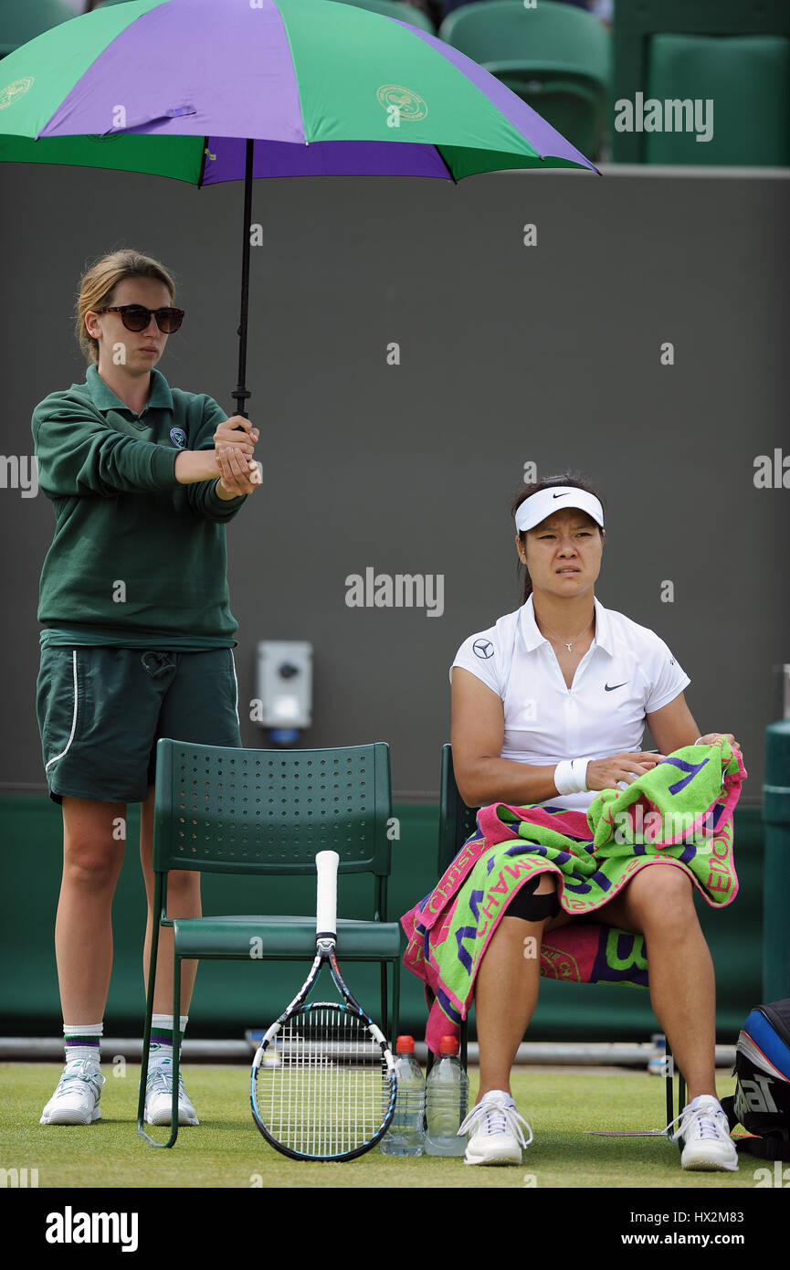 NA LI CHINA CHINA THE ALL ENGLAND TENNIS CLUB WIMBLEDON LONDON ENGLAND ...