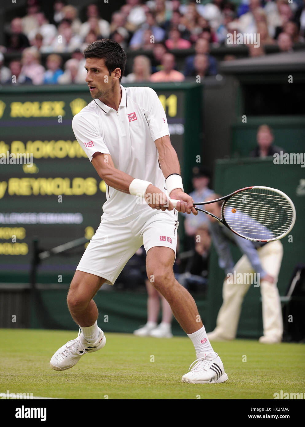 NOVAK DJOKOVIC SERBIA SERBIA THE ALL ENGLAND TENNIS CLUB WIMBLEDON ...