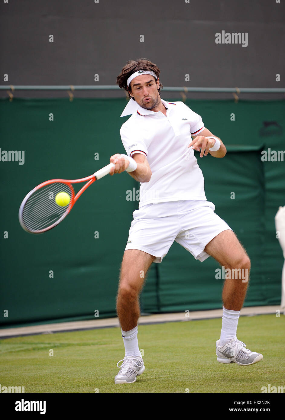 JEREMY CHARDY FRANCE FRANCE THE ALL ENGLAND TENNIS CLUB WIMBLEDON ...