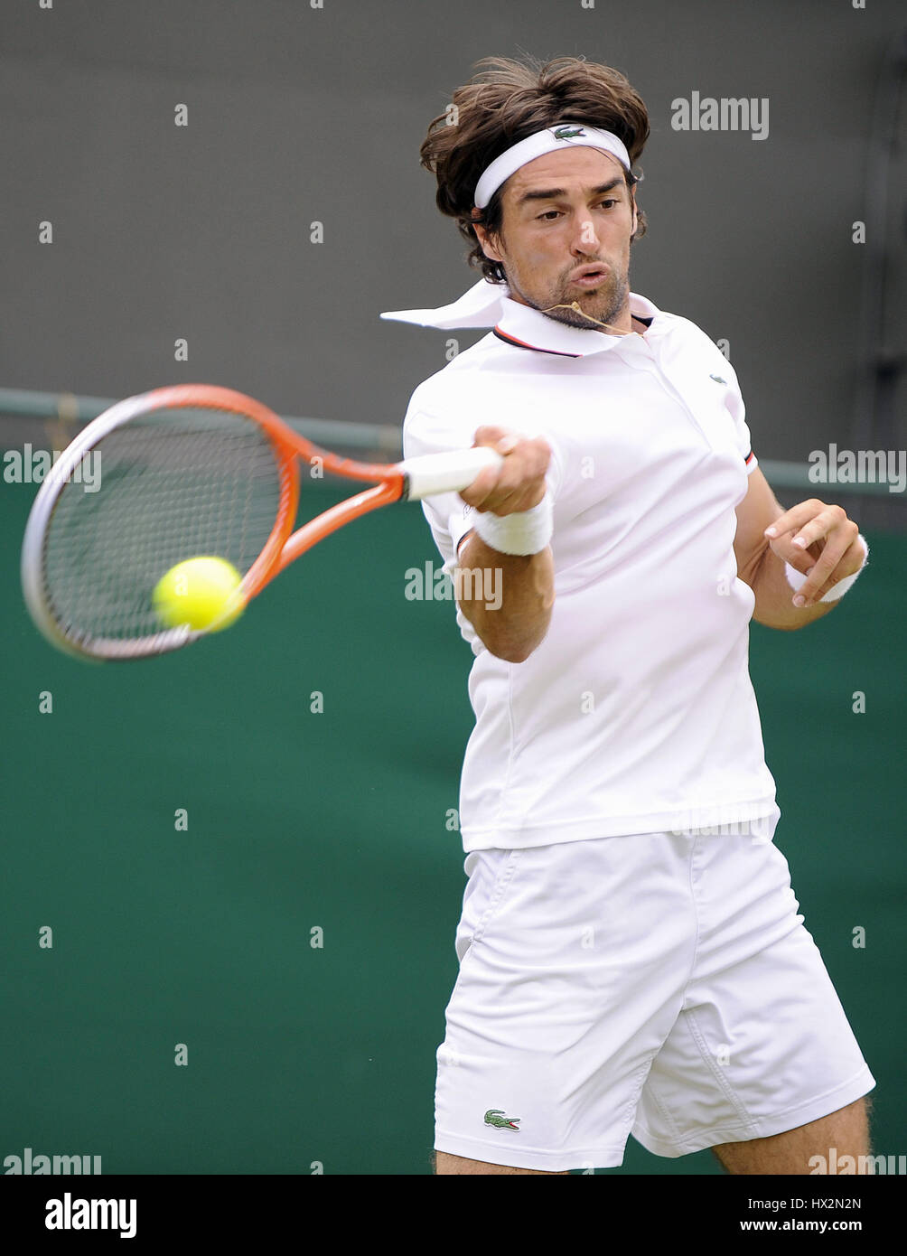 JEREMY CHARDY FRANCE FRANCE THE ALL ENGLAND TENNIS CLUB WIMBLEDON ...