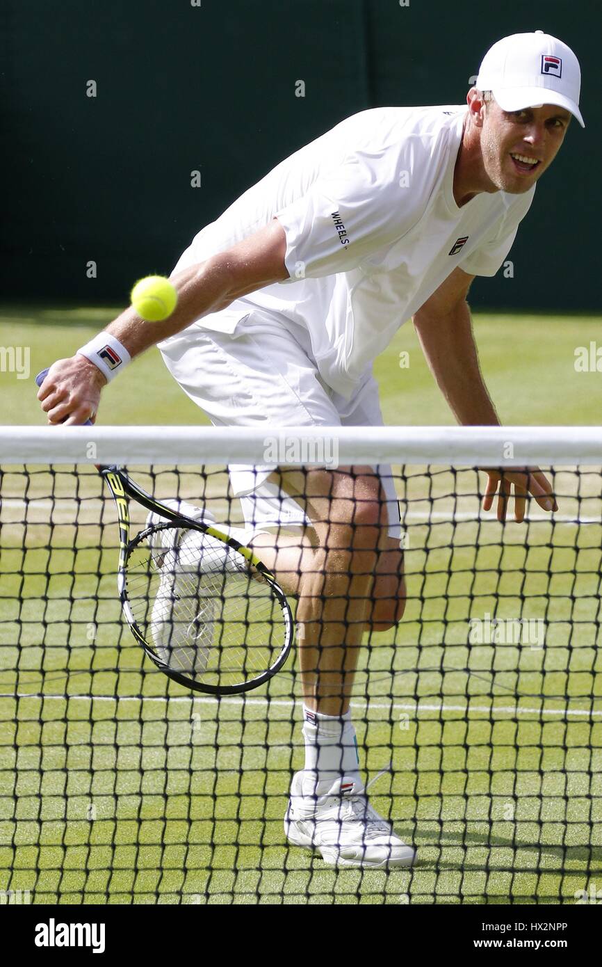 SAM QUERREY USA USA THE ALL ENGLAND TENNIS CLUB WIMBLEDON LONDON ...
