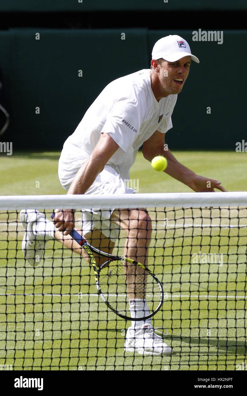 SAM QUERREY USA USA THE ALL ENGLAND TENNIS CLUB WIMBLEDON LONDON ...